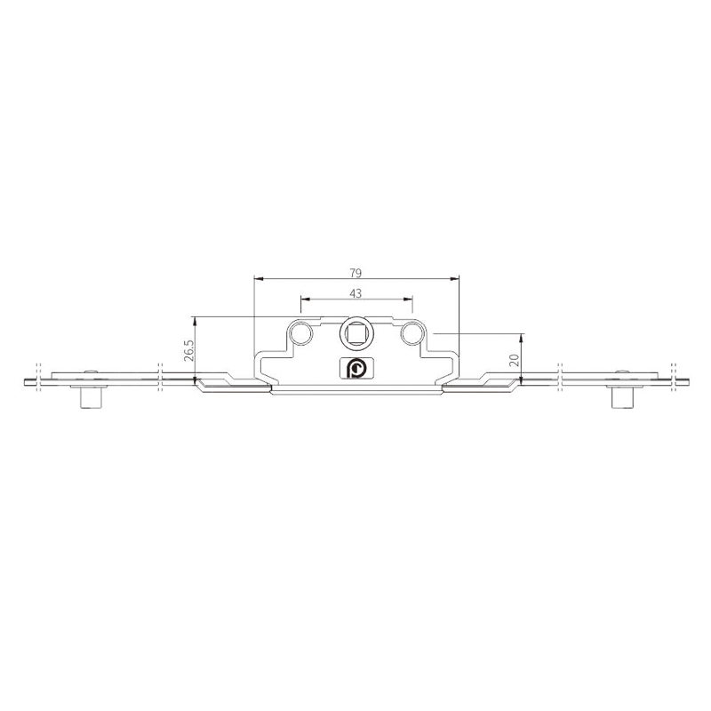UPVC Transmission Lock Device PCQ2001 from China manufacturer - 3H INC.