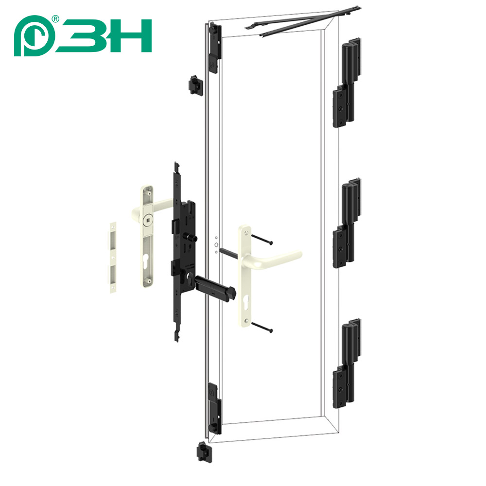 65 Series Outwards Casement Door With Multipoint Lock Hardware System ...